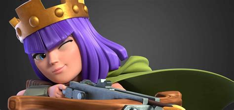 Gu A De La Reina Arquera De Clash Of Clans Theria Games