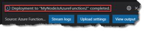 How To Create Node Js Azure Functions Azure Lessons