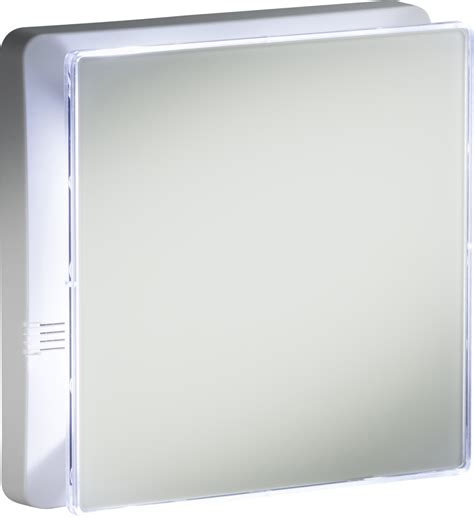 Ip45 100mm Led Backlit Extractor Fan With Overrun Timer White Ml
