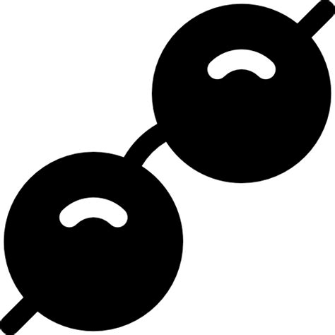 Sunglasses Basic Rounded Filled Icon Sunglasses Basic Rounded Filled Icon