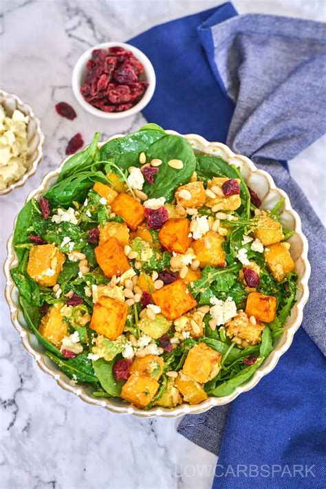 Roast Pumpkin Salad With Feta 1 Ohclary