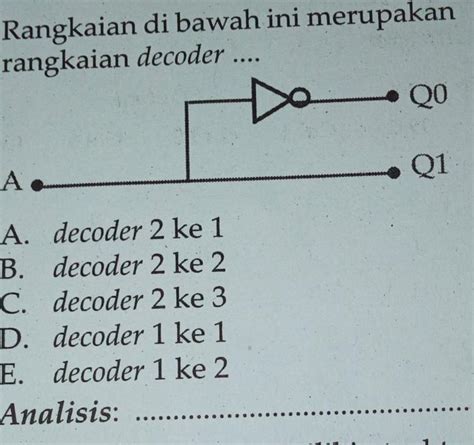 Gambar Rangkaian Decoder 45 Koleksi Gambar