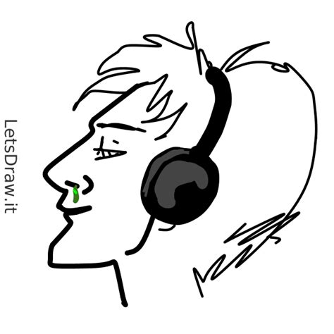 How To Draw Headphones E Ntruyc Png LetsDrawIt