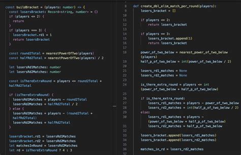 how you built a double elim bracket in python justin canavan posted