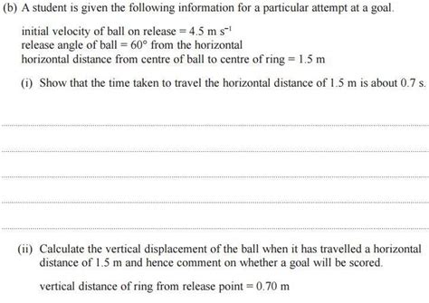 Kinematic Equations For Max Height