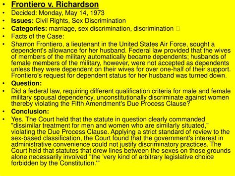 Ppt Read The Following Oyez Cases Powerpoint Presentation Free