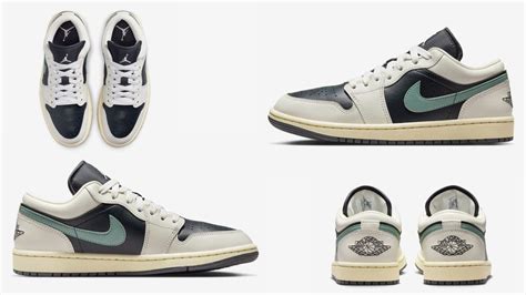 Jade Smoke Air Jordan 1 Low “jade Smoke” Sneakers Where To Get Price