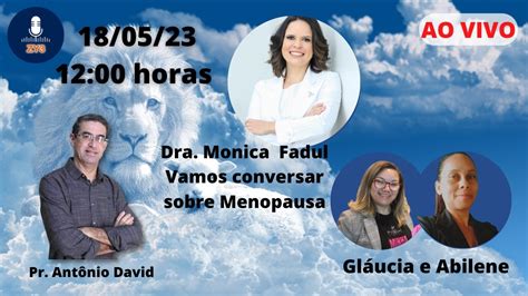 Vamos Conversar Sobre Menopausa Youtube
