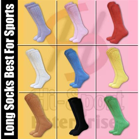 Hs Sport Socks Pack Of 1 Pair Multicolor Long Socks Best For Football