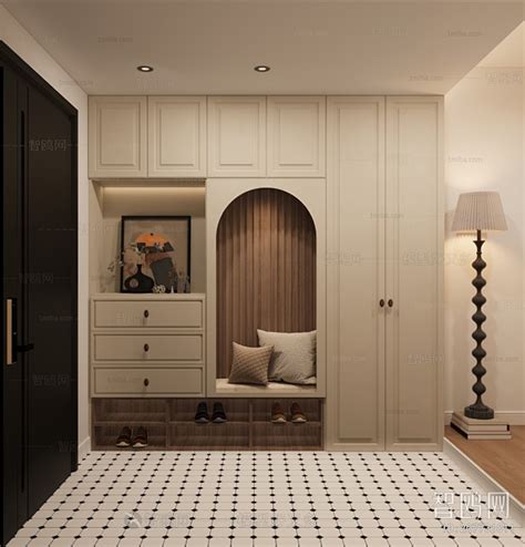 法式中古风复古鞋柜3d模型下载3dmax法式中古风复古鞋柜模型编号207731011 智鸥网