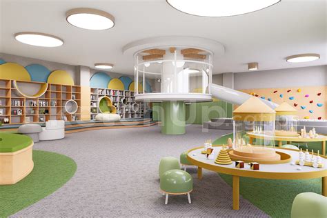 15801 Sketchup 3d Preschooler Classroom Model Download