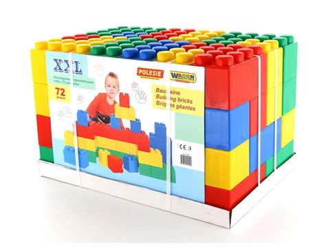 Mega Klocki XXL gigant cegły 72 elementy BOX 8712484111 oficjalne archiwum Allegro