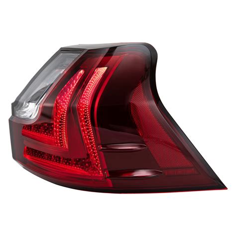 For 2016 2021 Lexus LX570 LED Left Right Side Outer Tail Light Red Rear