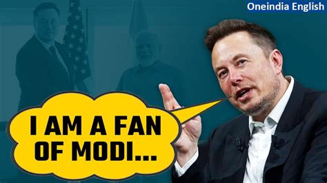 Pm Modi In The Us Narendra Modi Meets Tesla Ceo One News Page Video