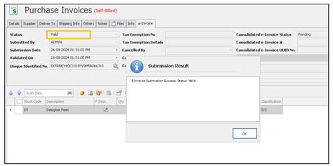 How To Submit A Self Billed E Invoice Qne Optimum Sdn Bhd