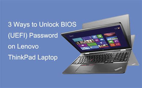 3 Ways To Unlock BIOS UEFI Password On Lenovo ThinkPad Laptop In 2021