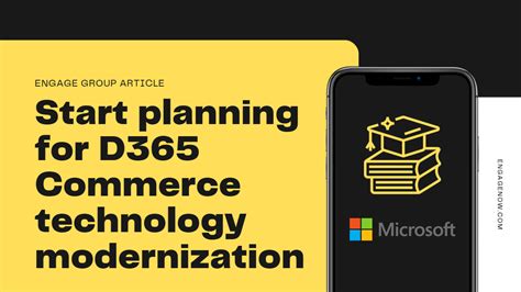 Dynamics 365 Commerce Technology Modernization