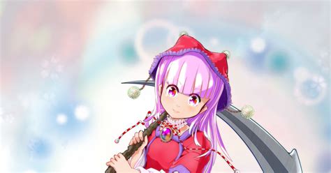 オリジナル 赤の鎌使い いろはのイラスト Pixiv