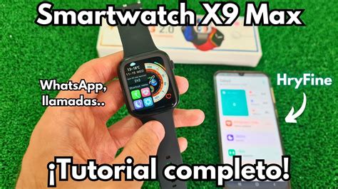 Smartwatch X9 Max BIG 2 0 Review COMPLETA Características y