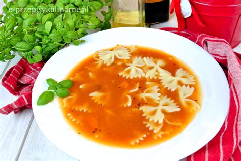 Zupa pomidorowa prosty przepis na pomidorówkę