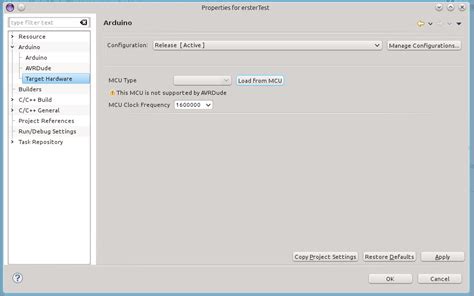 MCU Type Not Available On Arduino Eclipse Libraries Arduino Forum