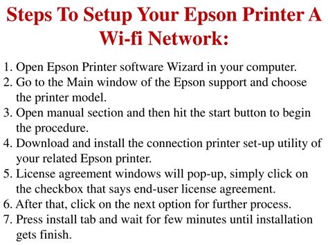 PPT How To Setup Install Epson Printer To WIFI PowerPoint Presentation ID