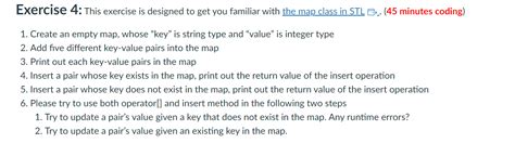 Solved Exercise This Exercise Is Designed To Get You Chegg