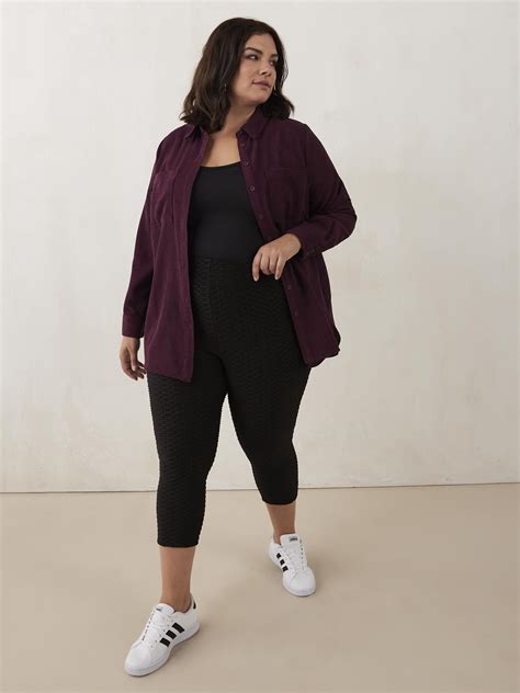 Textured Cropped Legging Penningtons