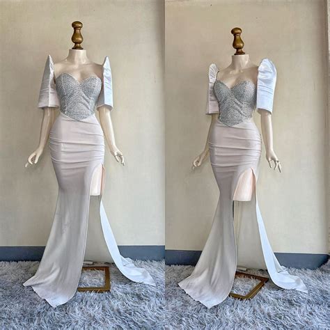White Sexy Filipiniana Detachable Sleeves Shopee Philippines