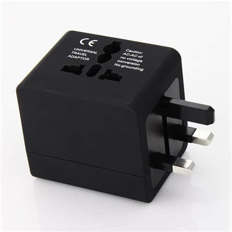 Black Travel Adapter With USB At Piece In Ahmedabad ID