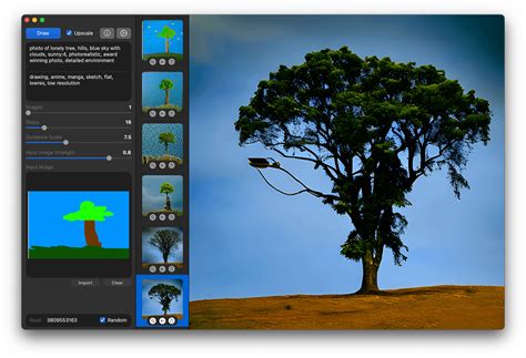 PromptToImage: native Swift/AppKit Stable Diffusion App for macOS, uses CoreML models for best ...