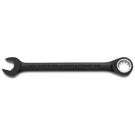 Klutch 5 Pc SAE Flex Head Ratcheting Combination Wrench Set Model