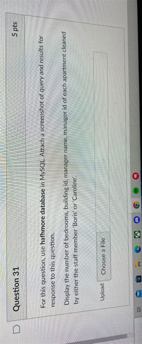 Solved For This Question Use Hafhmore Database In Mysql