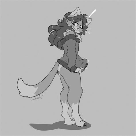 Rule 34 2023 Anthro Ass Bodily Fluids Bottomless Clothed Clothing Cupcakecarly Dante