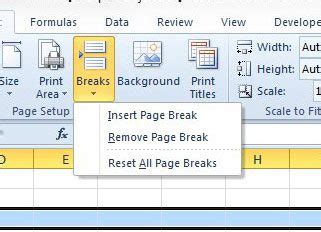 How To Add A Page Break In Excel Solve Your Tech