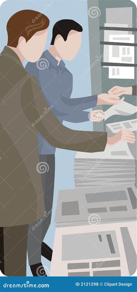 De Reeks Van De Illustratie Van Het Beroep Vector Illustratie