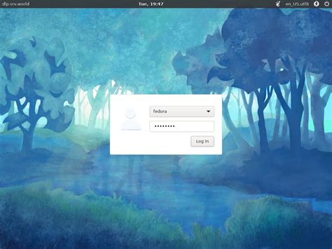 Fedora GNOME Desktop Server World