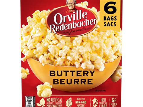 Orville Redenbachers Butter Popcorn Nutrition Facts Eat This Much
