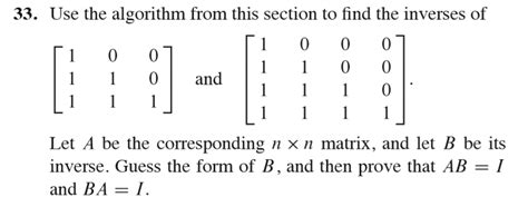 Solved Use The Algorithm From This Section To Find The Chegg