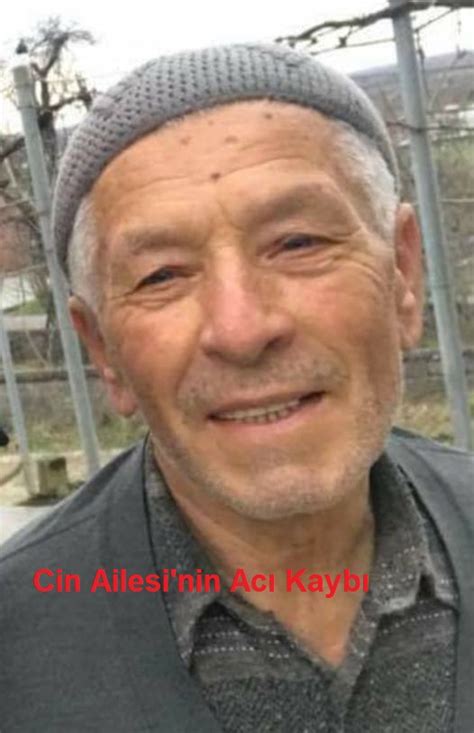 Cin Ailesi nin Acı Kaybı Altındere Gündoğan Mahallesi Halkından Cavit