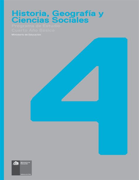 Historia Geografía y Ciencias Sociales