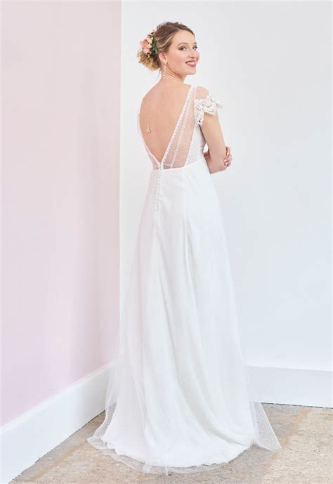 Précieuse Elsa Gary Robe De Mariée Rétro Caralys Mariage Nice 06