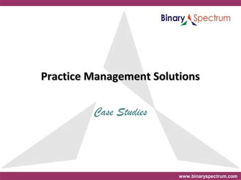 Practice Management System Ppt