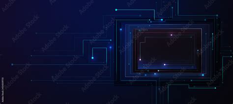Cyber Background And Link Network Light Background Digital