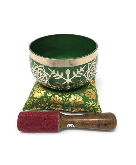 Tibetan Singing Bowl 7 Chakra Green Heart Chakra Anahata Meditation