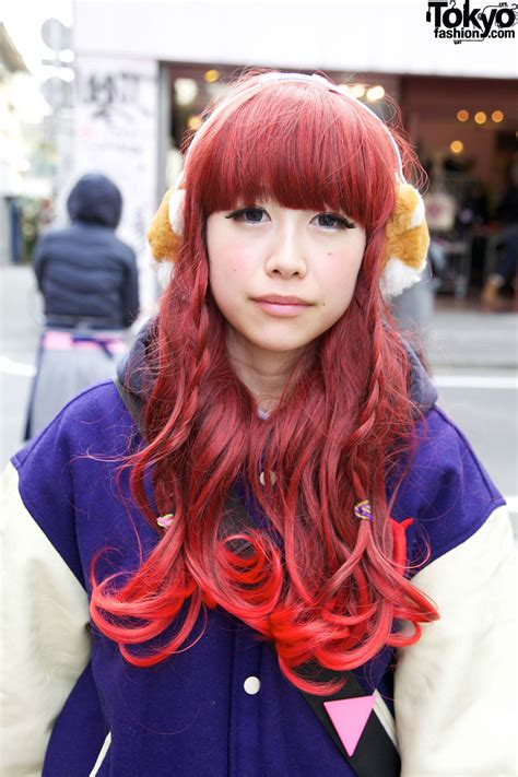 Pink Tip Japanese Hairstyle Tokyo Fashion News