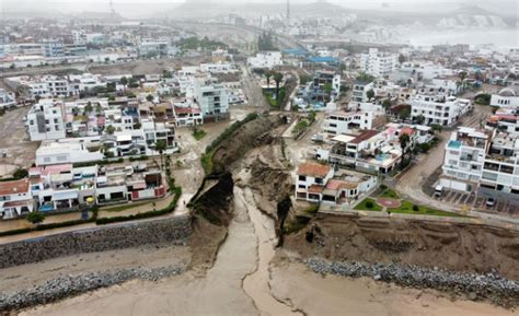 Lluvias En Lima Punta Hermosa Y El Desolador Panorama Tras La Caída De