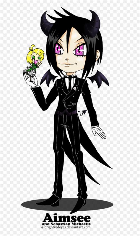 Demon Sebby Chibi By Brightredeyes Demon Sebby Chibi Cartoon Free
