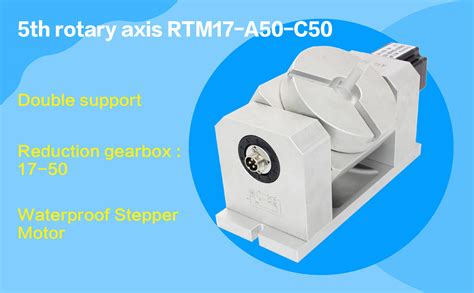Mua CNCTOPBAOS CNC 5th Axis 4th Rotary Indexer Table,Rotational A C Axis Dividing Head 5.5N.m ...