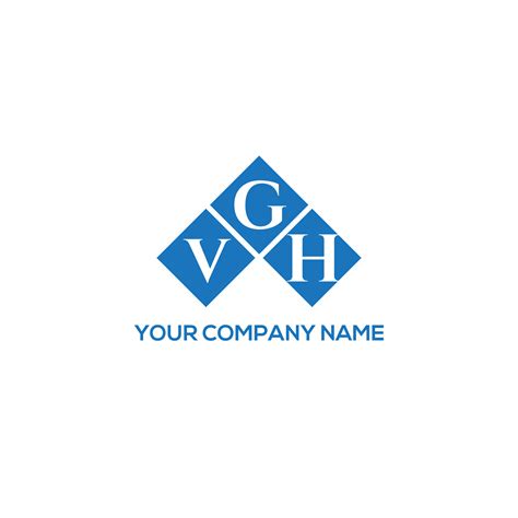 Vgh Letter Logo Design On White Background Vgh Creative Initials